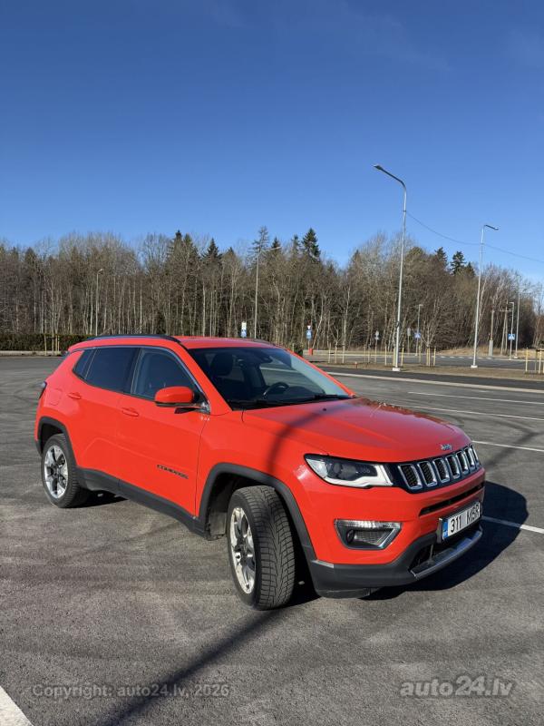 Orange Jeep Compass 2019 in Tallinn, with an engine capacity of 1.40 L and mileage of 69 thousand km for 16900 €, photo 1 on AUTOMOTO.COM.LV
