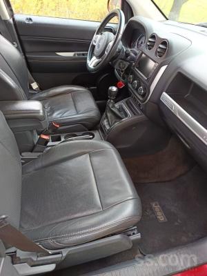 Sarkans Jeep Compass 2014 Rīga, ar dzinēja tilpumu 2.20 L un nobraukumu 140 tūkst. km par 5100 €, foto 5 vietnē AUTOMOTO.COM.LV