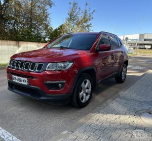 Red Jeep Compass 2017 in Vilnius, with an engine capacity of 1.60 L and mileage of 123 thousand km for 13800 €, photo  on AUTOMOTO.COM.LV