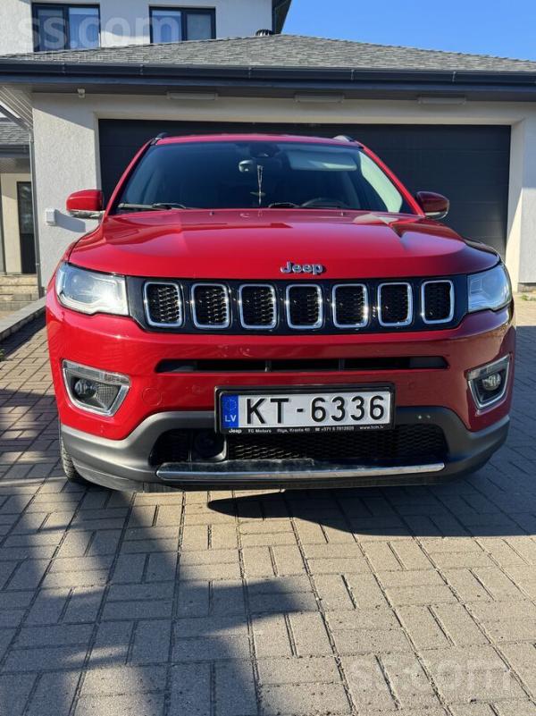 Sarkans Jeep Compass 2017 Rīga, ar dzinēja tilpumu 1.40 L un nobraukumu 58 tūkst. km par 16900 €, foto 1 vietnē AUTOMOTO.COM.LV