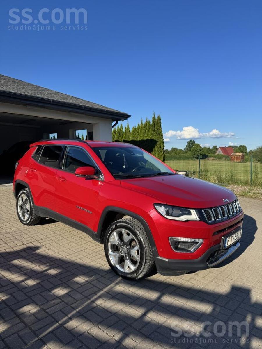 Red Jeep Compass 2017 in Riga, with an engine capacity of 1.40 L and mileage of 58 thousand km for 16900 €, photo 3 on AUTOMOTO.COM.LV