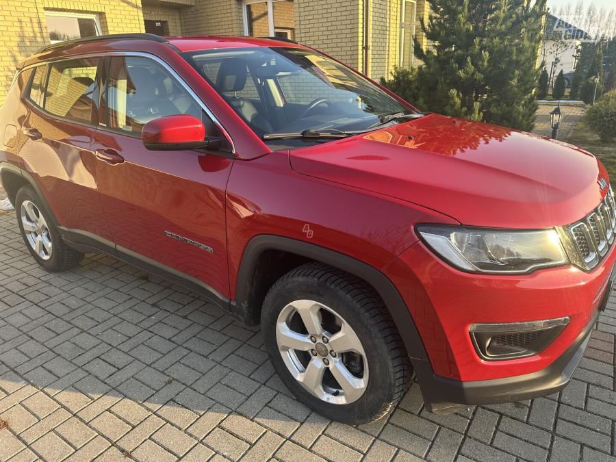 Sarkans Jeep Compass 2018 Klaipėda, ar dzinēja tilpumu 2.00 L un nobraukumu 182 tūkst. km par 9600 €, foto 12 vietnē AUTOMOTO.COM.LV