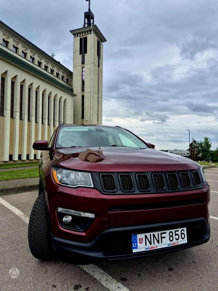 Sarkans Jeep Compass 2021 Kauņa, ar dzinēja tilpumu 2.36 L un nobraukumu 105 tūkst. km par 16800 €, foto 9 vietnē AUTOMOTO.COM.LV