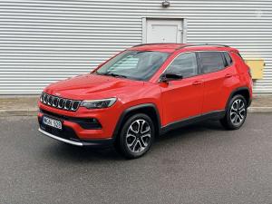 Red Jeep Compass 2022 in Vilnius, with an engine capacity of 1.33 L and mileage of 47 thousand km for 17850 €, photo  on AUTOMOTO.COM.LV