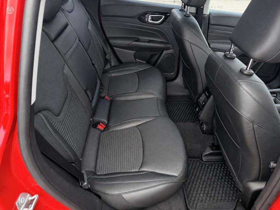 Sarkans Jeep Compass 2022 Viļņa, ar dzinēja tilpumu 1.33 L un nobraukumu 47 tūkst. km par 17950 €, foto 11 vietnē AUTOMOTO.COM.LV
