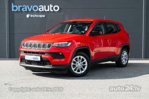 Red Jeep Compass 2021 in Tartu, with an engine capacity of 1.30 L and mileage of 58 thousand km for 17900 €, photo  on AUTOMOTO.COM.LV
