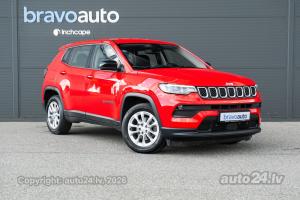 Red Jeep Compass 2021 in Tartu, with an engine capacity of 1.30 L and mileage of 58 thousand km for 17900 €, photo 4 on AUTOMOTO.COM.LV