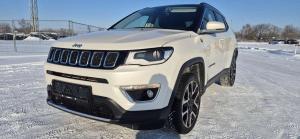White Jeep Compass 2017 in Marijampole, with an engine capacity of 2.00 L and mileage of 186 thousand km for 12950 €, photo 4 on AUTOMOTO.COM.LV