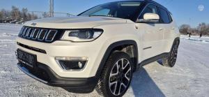 White Jeep Compass 2017 in Marijampole, with an engine capacity of 2.00 L and mileage of 186 thousand km for 12950 €, photo 13 on AUTOMOTO.COM.LV