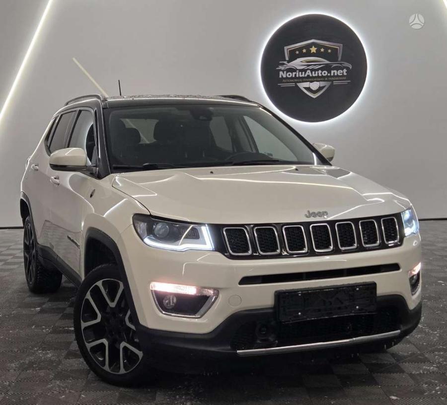 Balts Jeep Compass 2017 Marijampole, ar dzinēja tilpumu 2.00 L un nobraukumu 187 tūkst. km par 13750 €, foto 1 vietnē AUTOMOTO.COM.LV