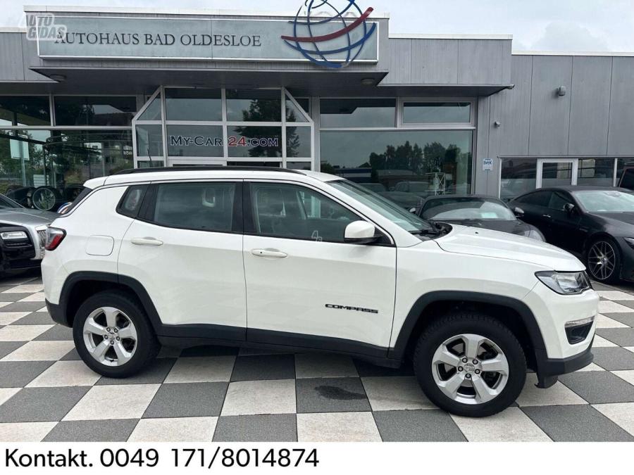 Balts Jeep Compass 2018 Kauņa, ar dzinēja tilpumu 2.00 L un nobraukumu 44 tūkst. km par 21885 €, foto 1 vietnē AUTOMOTO.COM.LV