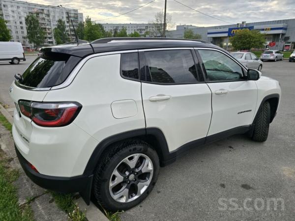 Белый Джип Компас 2018 в Рига, объемом двигателя 2.00 л и пробегом 125 тыс. км за 14400 €, фото 7 на AUTOMOTO.COM.LV