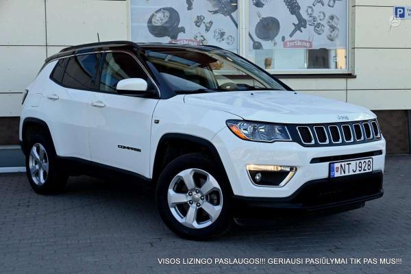 Balts Jeep Compass 2018 Kretinga, ar dzinēja tilpumu 2.36 L un nobraukumu 169 tūkst. km par 12799 €, foto  vietnē AUTOMOTO.COM.LV