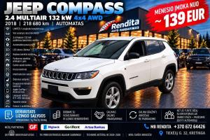 White Jeep Compass 2018 in Kretinga, with an engine capacity of 2.36 L and mileage of 219 thousand km for 9999 €, photo 35 on AUTOMOTO.COM.LV