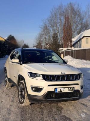 White Jeep Compass 2019 in Vilnius, with an engine capacity of 1.96 L and mileage of 47 thousand km for 21950 €, photo 7 on AUTOMOTO.COM.LV
