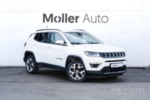 White Jeep Compass 2019 in Riga, with an engine capacity of 1.40 L and mileage of 64 thousand km for 14500 €, photo 3 on AUTOMOTO.COM.LV