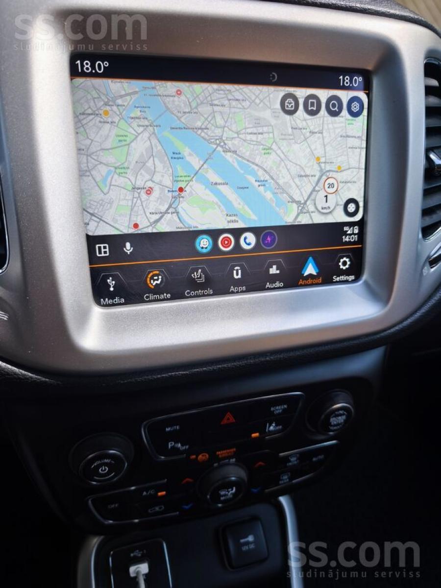 Balts Jeep Compass 2020 Rīga, ar dzinēja tilpumu 1.40 L un nobraukumu 108 tūkst. km par 10400 €, foto 11 vietnē AUTOMOTO.COM.LV