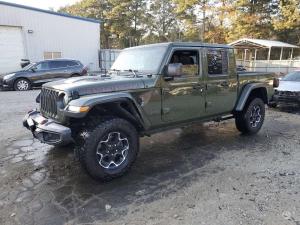 Green Jeep Gladiator 2023 in Klaipeda, with an engine capacity of 3.60 L and mileage of 9 thousand km for 17400 €, photo  on AUTOMOTO.COM.LV
