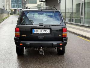 Black Jeep Grand Cherokee 1997 in Vilnius, with an engine capacity of 5.21 L and mileage of 461 thousand km for 5500 €, photo 10 on AUTOMOTO.COM.LV
