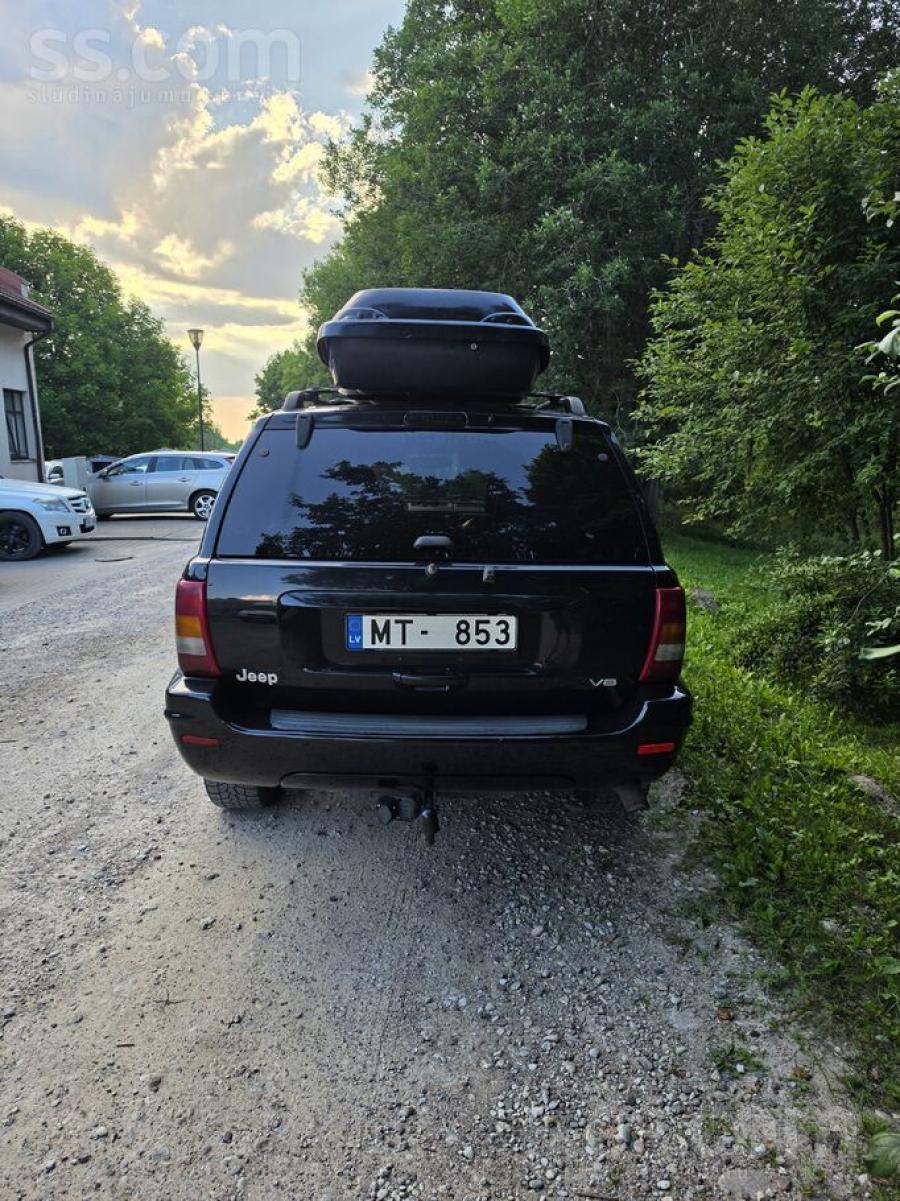 Melns Jeep Grand Cherokee 1999 Talsi, ar dzinēja tilpumu 4.70 L un nobraukumu 340 tūkst. km par 1950 €, foto 5 vietnē AUTOMOTO.COM.LV