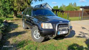 Melns Jeep Grand Cherokee 2000 Šauļi, ar dzinēja tilpumu 3.96 L un nobraukumu 300 tūkst. km par 1999 €, foto 5 vietnē AUTOMOTO.COM.LV