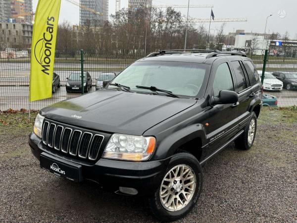 Black Jeep Grand Cherokee 2002 in Vilnius, with an engine capacity of 2.69 L and mileage of 242 thousand km for 3100 €, photo 2 on AUTOMOTO.COM.LV