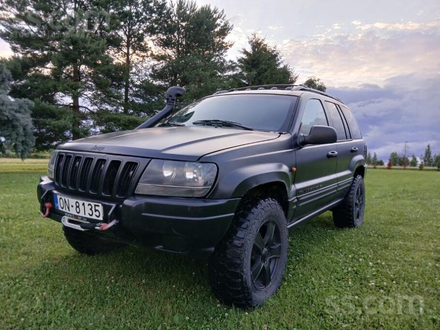 Melns Jeep Grand Cherokee 2002 Jēkabpils, ar dzinēja tilpumu 2.70 L un nobraukumu 370 tūkst. km par 4200 €, foto 1 vietnē AUTOMOTO.COM.LV