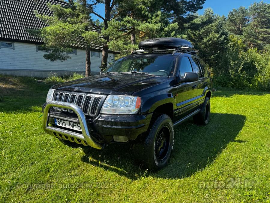 Melns Jeep Grand Cherokee 2002 Tallina, ar dzinēja tilpumu 2.70 L un nobraukumu 399 tūkst. km par 4100 €, foto 1 vietnē AUTOMOTO.COM.LV