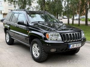 Черный Джип Гранд Чероки 2002 в Кулдига, объемом двигателя 2.70 л и пробегом 334 тыс. км за 3100 €, фото 3 на AUTOMOTO.COM.LV
