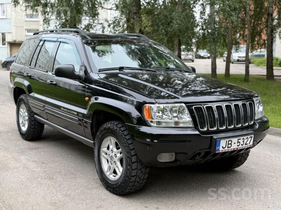 Черный Джип Гранд Чероки 2002 в Кулдига, объемом двигателя 2.70 л и пробегом 334 тыс. км за 3100 €, фото 3 на AUTOMOTO.COM.LV