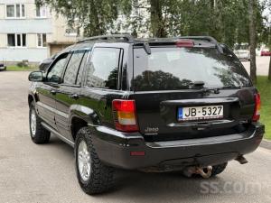 Черный Джип Гранд Чероки 2002 в Кулдига, объемом двигателя 2.70 л и пробегом 334 тыс. км за 3100 €, фото 6 на AUTOMOTO.COM.LV