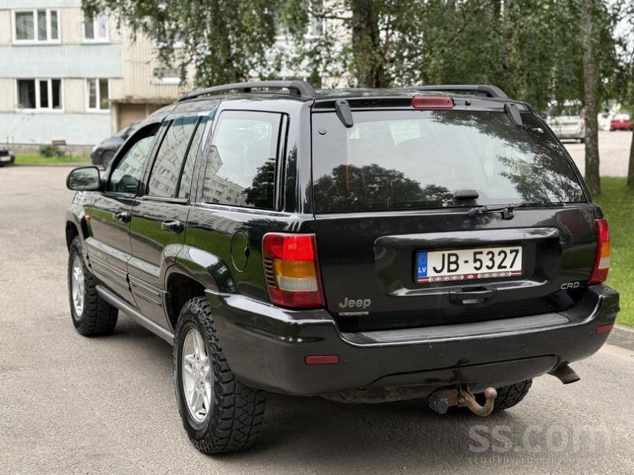 Черный Джип Гранд Чероки 2002 в Кулдига, объемом двигателя 2.70 л и пробегом 334 тыс. км за 3100 €, фото 6 на AUTOMOTO.COM.LV