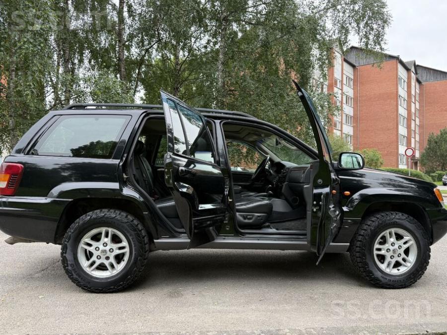 Черный Джип Гранд Чероки 2002 в Кулдига, объемом двигателя 2.70 л и пробегом 334 тыс. км за 3100 €, фото 8 на AUTOMOTO.COM.LV