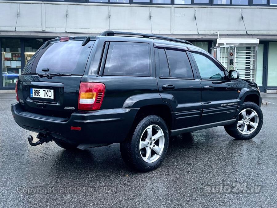 Melns Jeep Grand Cherokee 2002 Tallina, ar dzinēja tilpumu 2.70 L un nobraukumu 248 tūkst. km par 2999 €, foto 7 vietnē AUTOMOTO.COM.LV