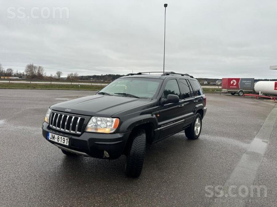 Melns Jeep Grand Cherokee 2003 Rīga, ar dzinēja tilpumu 2.70 L un nobraukumu 380 tūkst. km par 3000 €, foto 3 vietnē AUTOMOTO.COM.LV