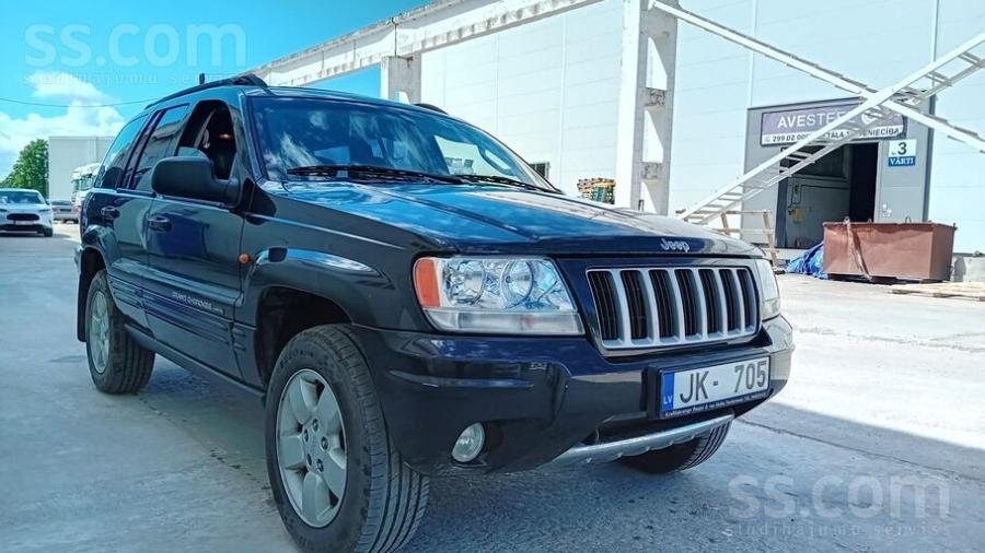 Черный Джип Гранд Чероки 2003 в Рига, объемом двигателя 2.70 л и пробегом 0 тыс. км за 3190 €, фото 4 на AUTOMOTO.COM.LV