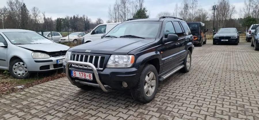 Melns Jeep Grand Cherokee 2003 Valmiera, ar dzinēja tilpumu 2.70 L un nobraukumu 312 tūkst. km par 2700 €, foto 8 vietnē AUTOMOTO.COM.LV