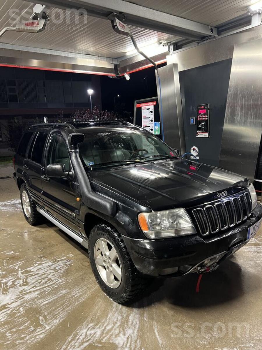 Melns Jeep Grand Cherokee 2003 Rīga, ar dzinēja tilpumu 2.70 L un nobraukumu 287 tūkst. km par 2000 €, foto 1 vietnē AUTOMOTO.COM.LV