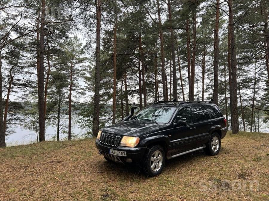 Melns Jeep Grand Cherokee 2003 Rīga, ar dzinēja tilpumu 2.70 L un nobraukumu 287 tūkst. km par 2000 €, foto 6 vietnē AUTOMOTO.COM.LV