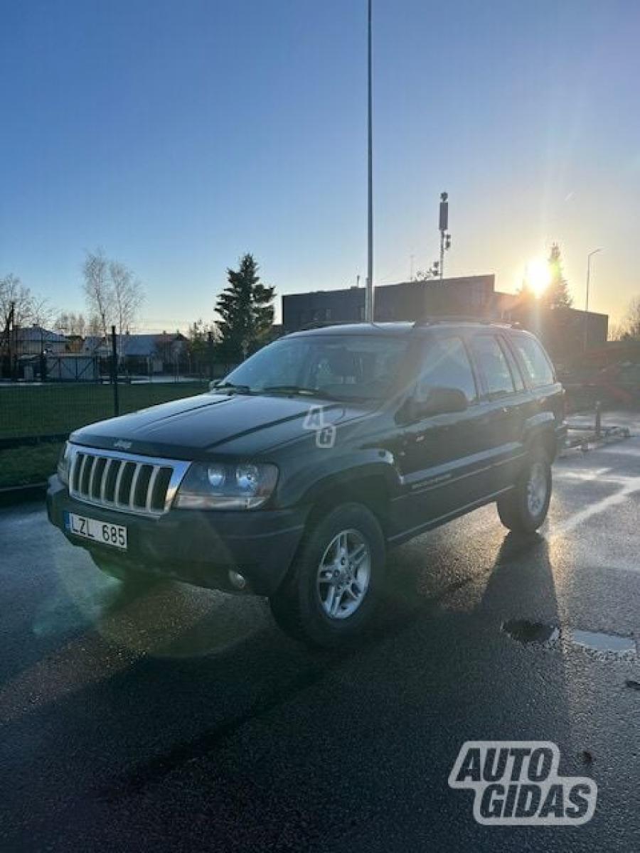 Melns Jeep Grand Cherokee 2004 Kauņa, ar dzinēja tilpumu 2.70 L un nobraukumu 238 tūkst. km par 4750 €, foto 2 vietnē AUTOMOTO.COM.LV