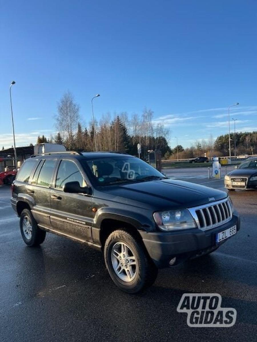 Melns Jeep Grand Cherokee 2004 Kauņa, ar dzinēja tilpumu 2.70 L un nobraukumu 238 tūkst. km par 4750 €, foto 4 vietnē AUTOMOTO.COM.LV