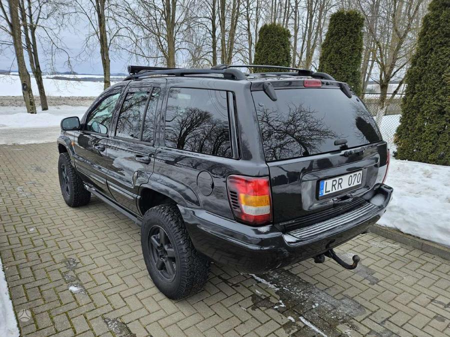 Melns Jeep Grand Cherokee 2004 Viļņa, ar dzinēja tilpumu 2.70 L un nobraukumu 196 tūkst. km par 6200 €, foto 9 vietnē AUTOMOTO.COM.LV