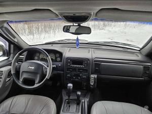 Melns Jeep Grand Cherokee 2004 Viļņa, ar dzinēja tilpumu 2.70 L un nobraukumu 196 tūkst. km par 6200 €, foto 12 vietnē AUTOMOTO.COM.LV