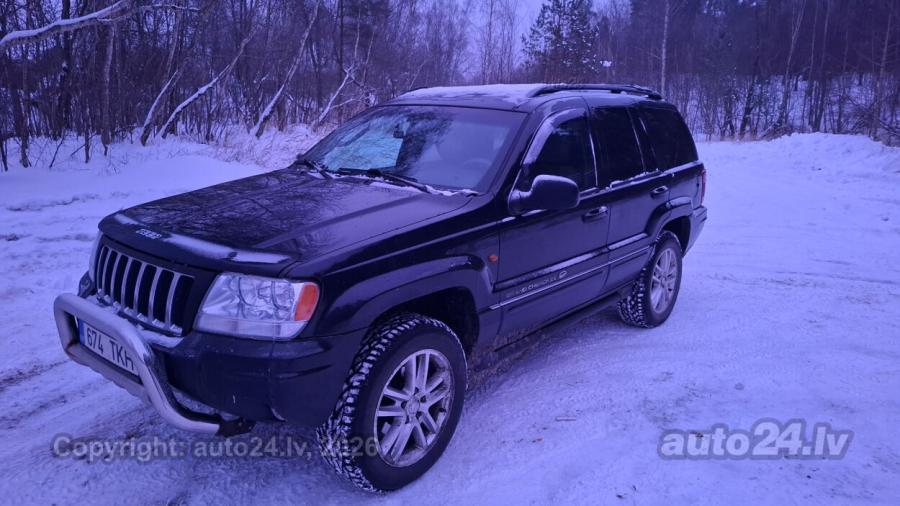 Black Jeep Grand Cherokee 2004 in Tallinn, with an engine capacity of 2.70 L and mileage of 345 thousand km for 4999 €, photo 1 on AUTOMOTO.COM.LV