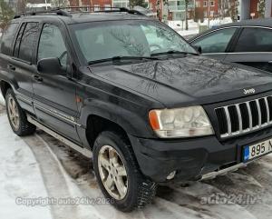 Melns Jeep Grand Cherokee 2004 Tallina, ar dzinēja tilpumu 2.70 L un nobraukumu 351 tūkst. km par 3700 €, foto  vietnē AUTOMOTO.COM.LV