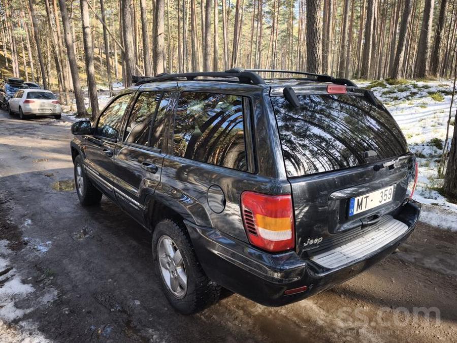 Melns Jeep Grand Cherokee 2004 Rīga, ar dzinēja tilpumu 2.70 L un nobraukumu 354 tūkst. km par 3300 €, foto 5 vietnē AUTOMOTO.COM.LV