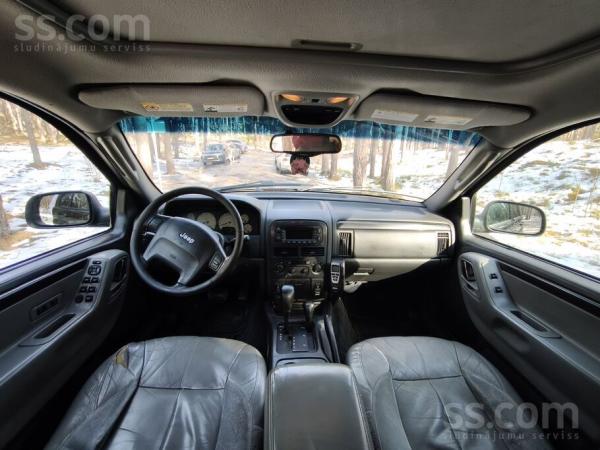 Melns Jeep Grand Cherokee 2004 Rīga, ar dzinēja tilpumu 2.70 L un nobraukumu 354 tūkst. km par 3300 €, foto 5 vietnē AUTOMOTO.COM.LV