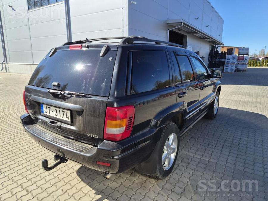 Melns Jeep Grand Cherokee 2004 Rīga, ar dzinēja tilpumu 2.70 L un nobraukumu 231 tūkst. km par 6200 €, foto 5 vietnē AUTOMOTO.COM.LV