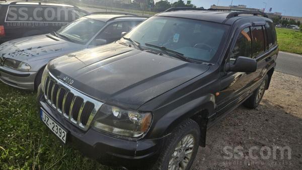 Черный Джип Гранд Чероки 2004 в Елгава, объемом двигателя 2.70 л и пробегом 360 тыс. км за 3500 €, фото 3 на AUTOMOTO.COM.LV