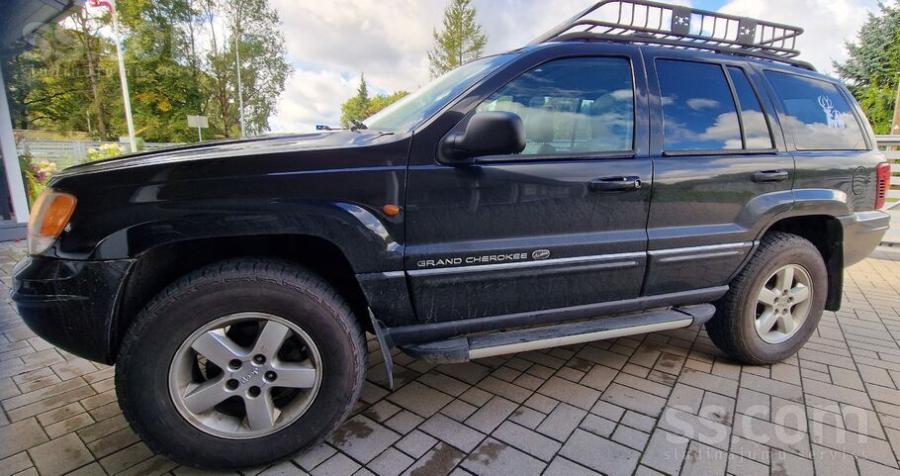 Melns Jeep Grand Cherokee 2004 Rīga, ar dzinēja tilpumu 2.70 L un nobraukumu 126 tūkst. km par 4200 €, foto 4 vietnē AUTOMOTO.COM.LV